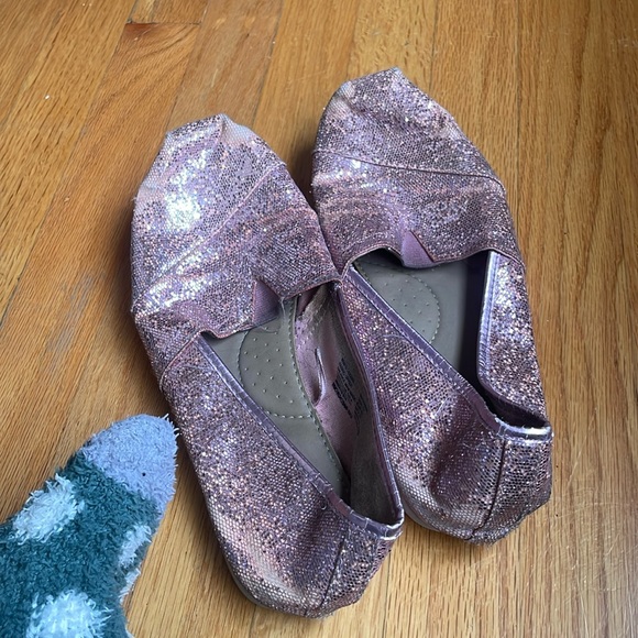 Shoes | Sequined Flats Very Used | Poshmark